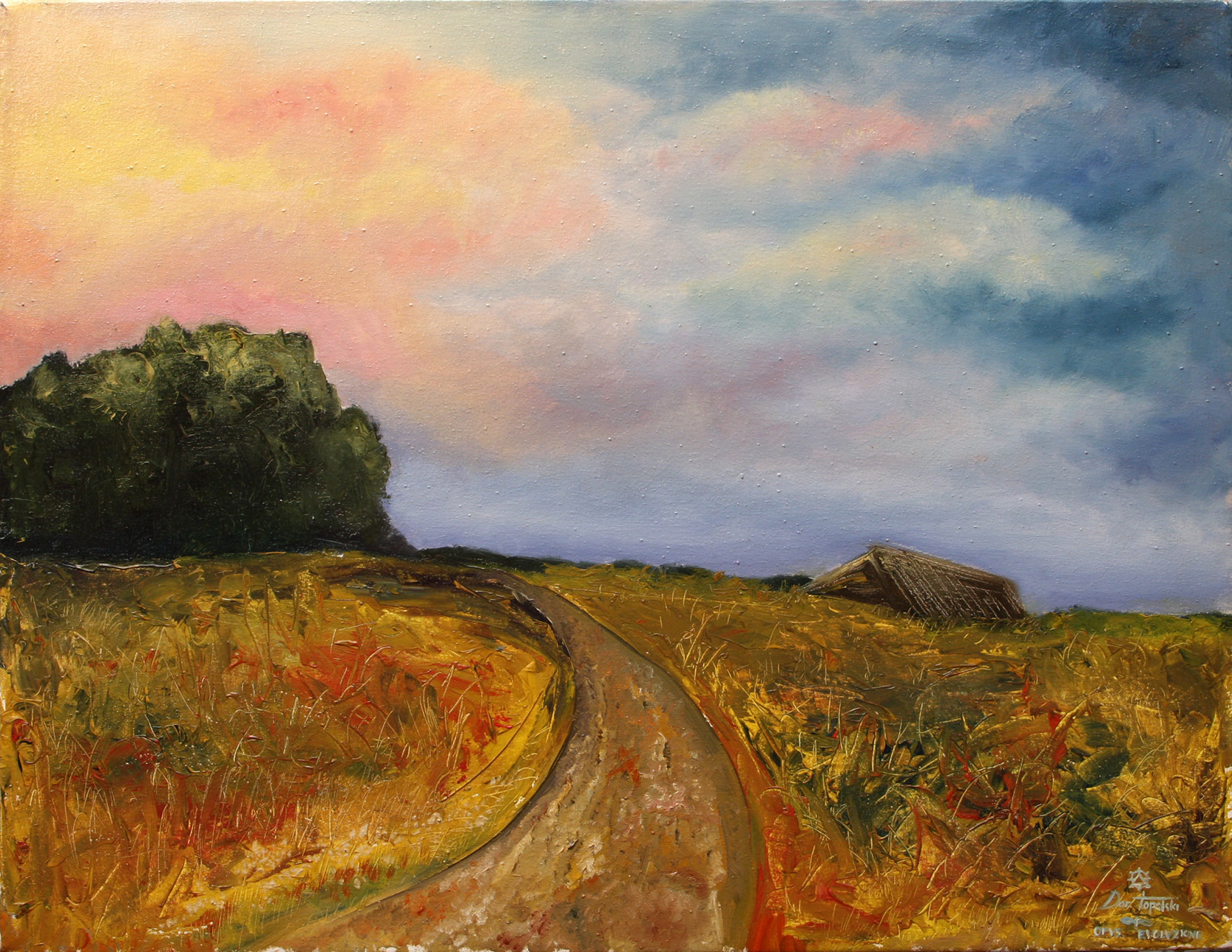 Obviously Covered Landscape Oil Painting Fine Arts Gallery