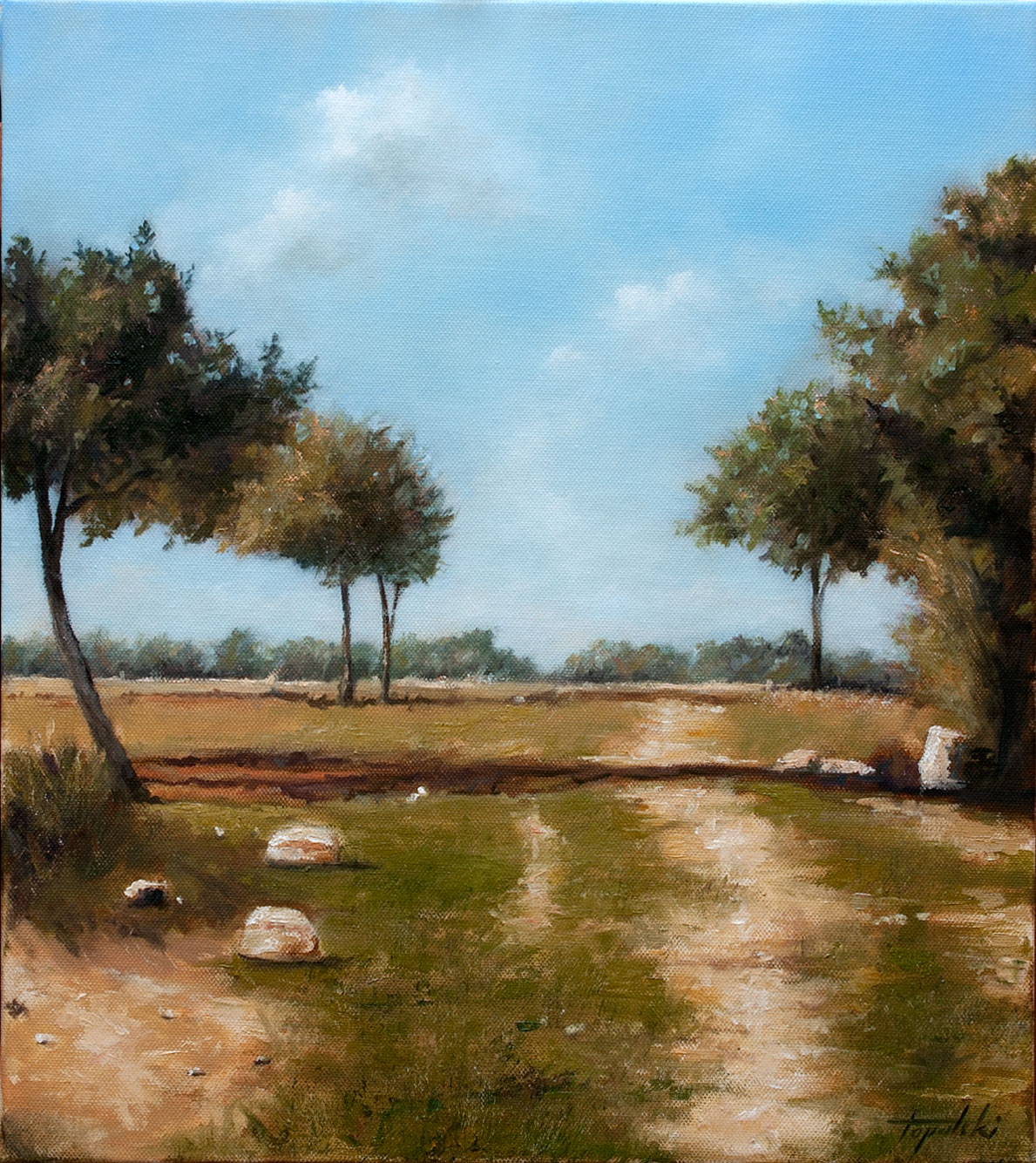 Country road with Trees – Oil Painting | Fine Arts Gallery - Original ... Country road with Trees – Oil Painting | Fine Arts Gallery - Original ...