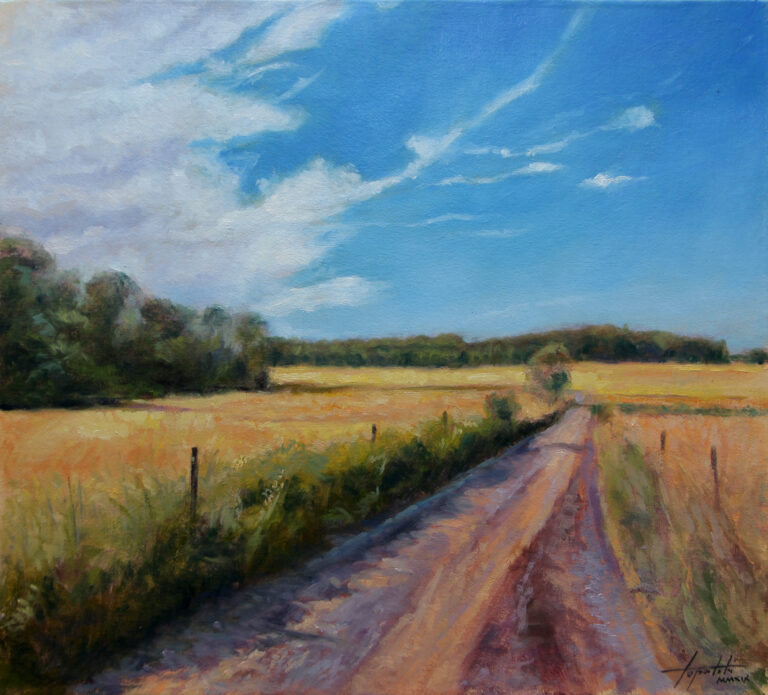 Through the Country Fields - Landscape Oil Painting - Fine Arts Gallery ... Through the Country Fields - Landscape Oil Painting - Fine Arts Gallery ...